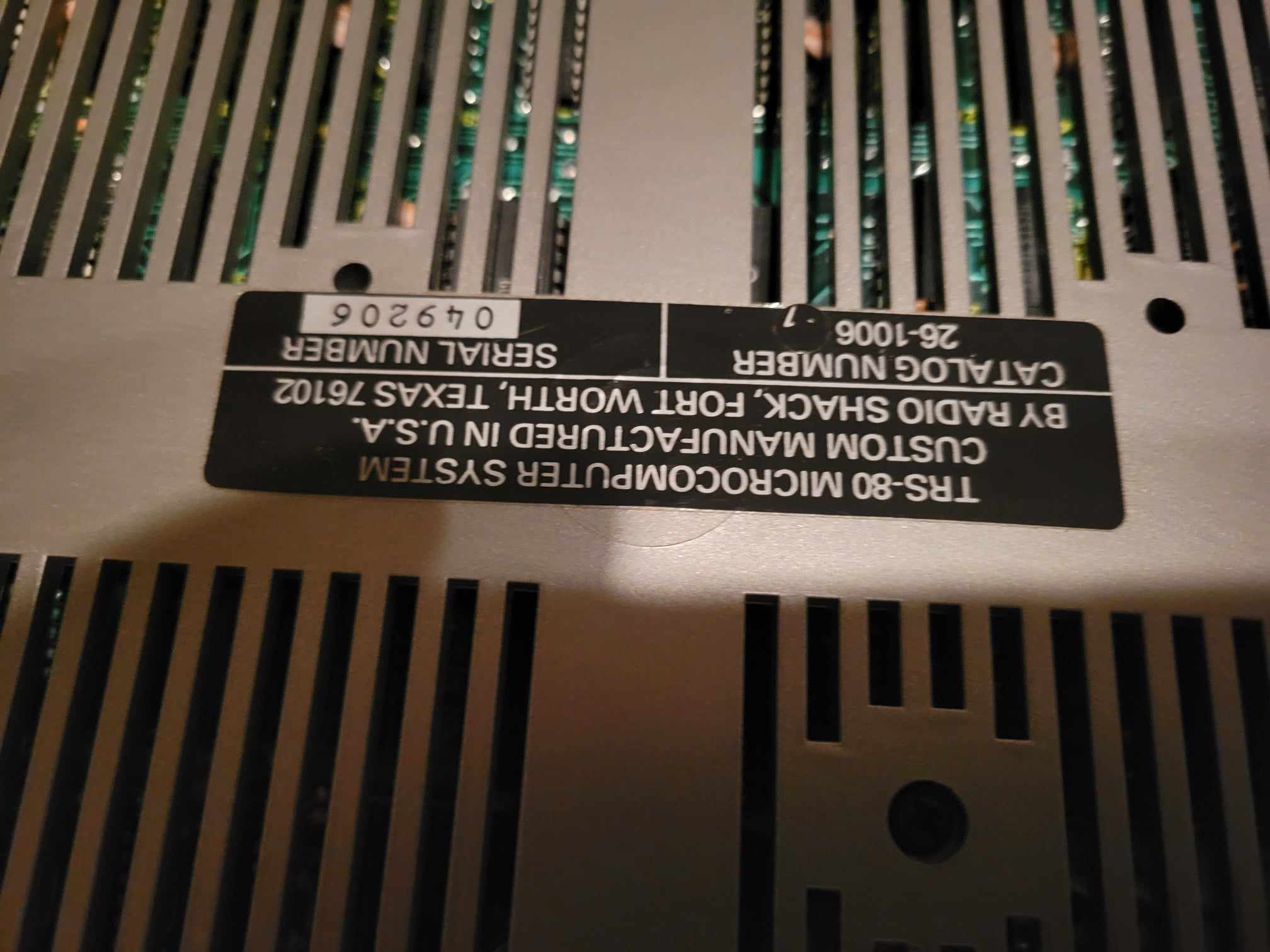 Overcoming Obstacles: Restoring the TRS-80 Model I - RACS III